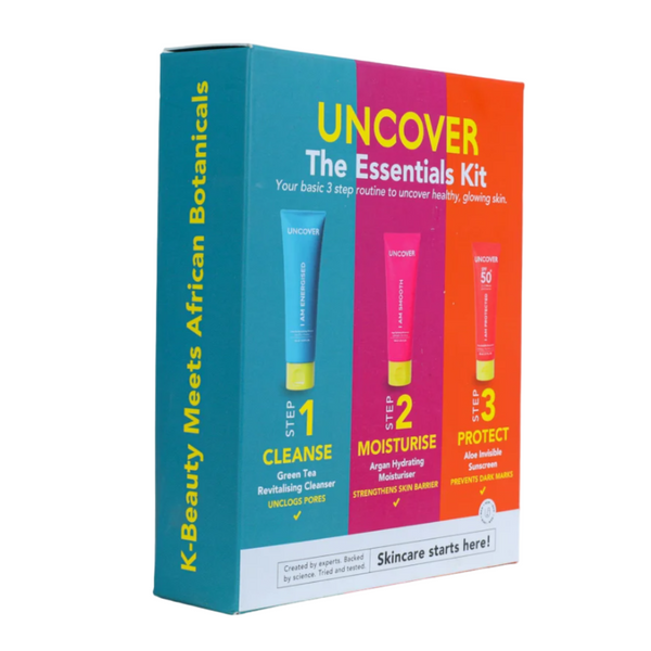 Uncover Essential Skincare Kit – True Cosmetics Ltd