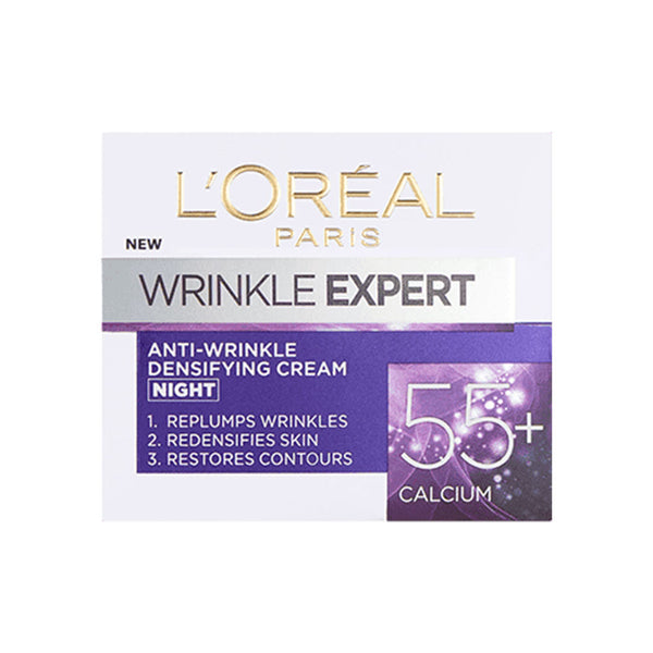 L'Oreal Paris Wrinkle Expert Anti Wrinkle Restoring Night Cream 55+ 50 ...